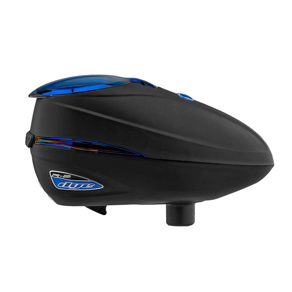 Chargeur De Balle De Paintball Électronique Dye Rotor R2 - Noir / Blue Ice
